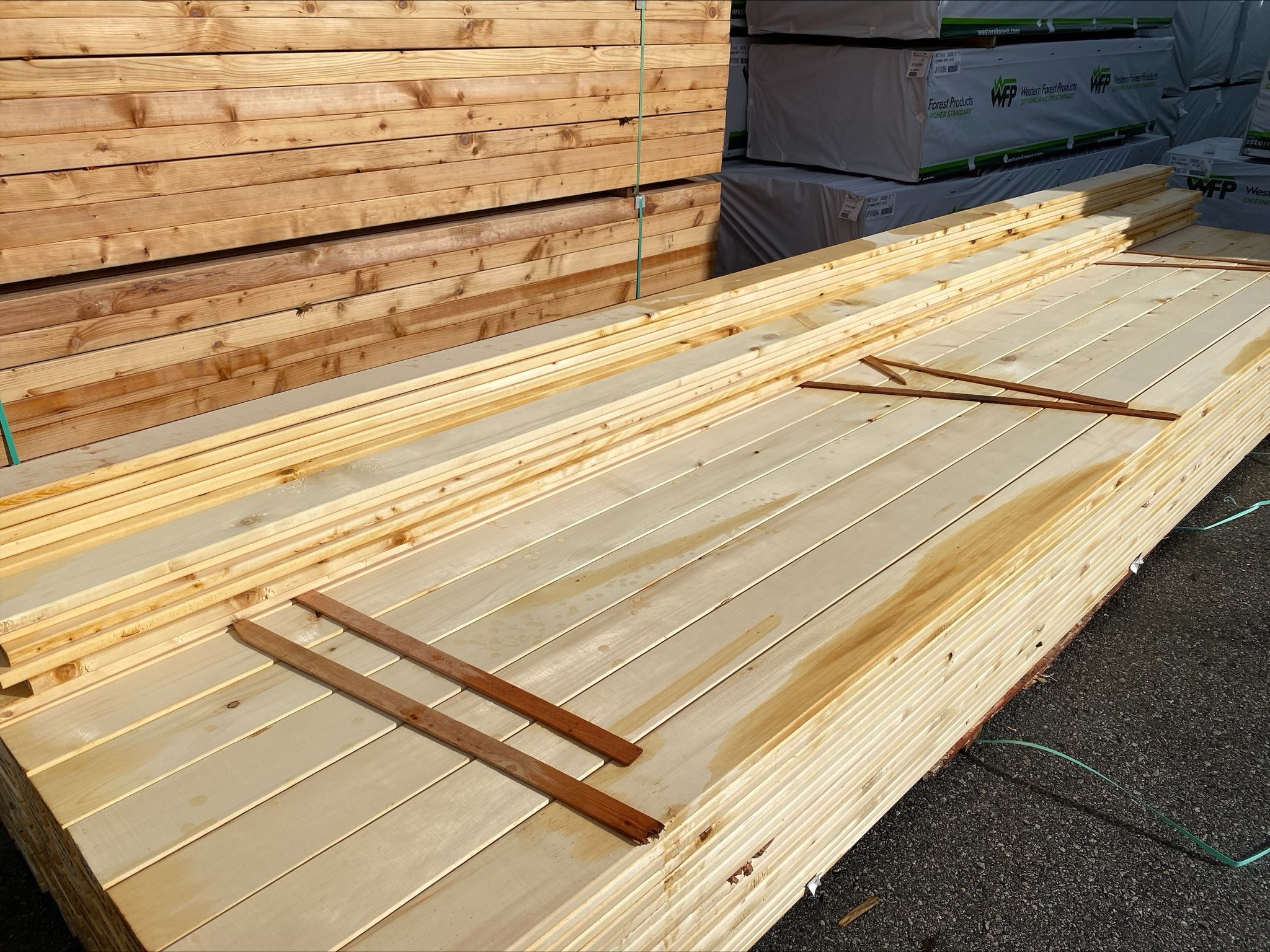 Yellow Cedar STK Decking – T&H Forest Industries, Ltd.