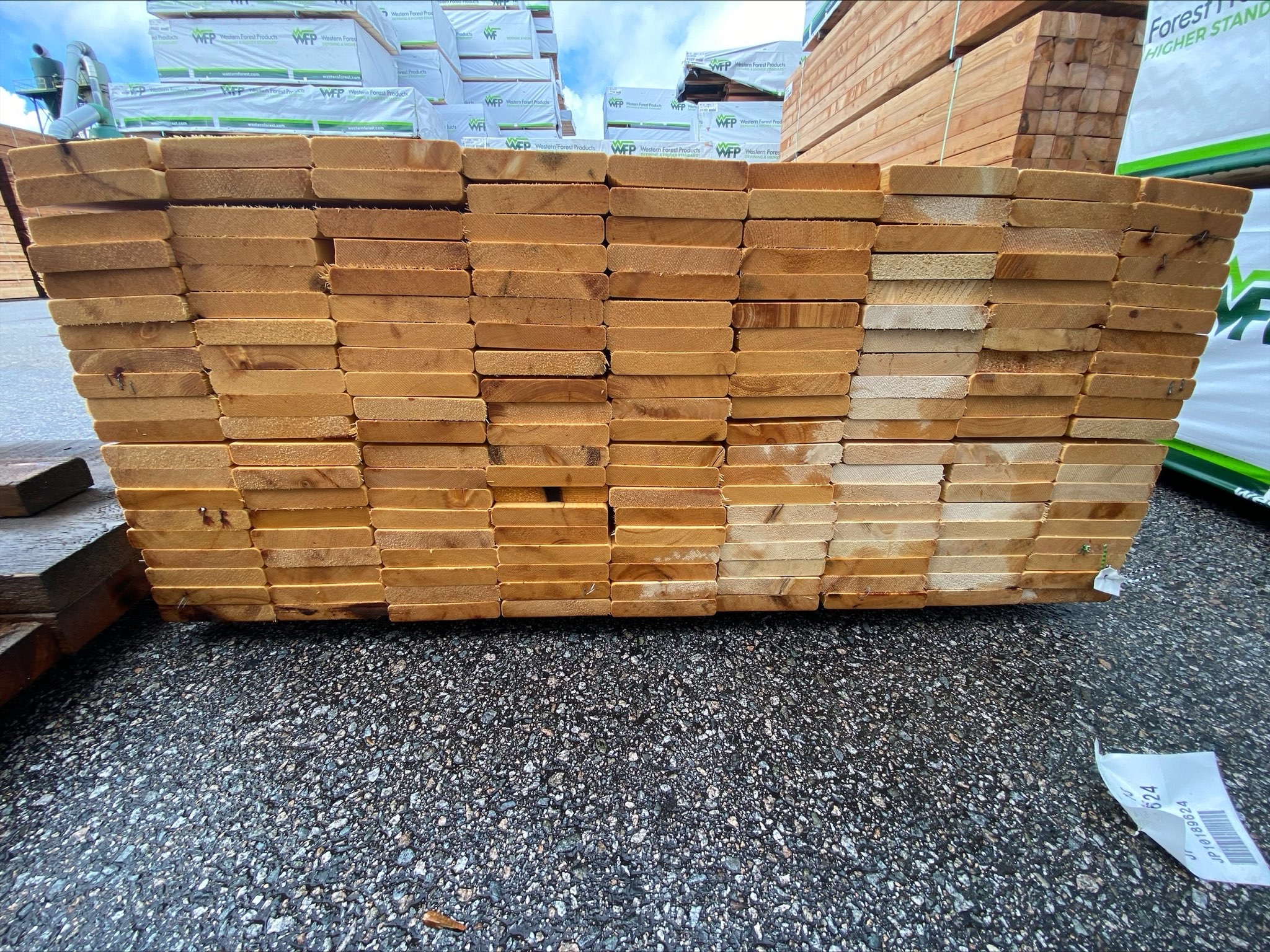Yellow Cedar STK Decking – T&H Forest Industries, Ltd.